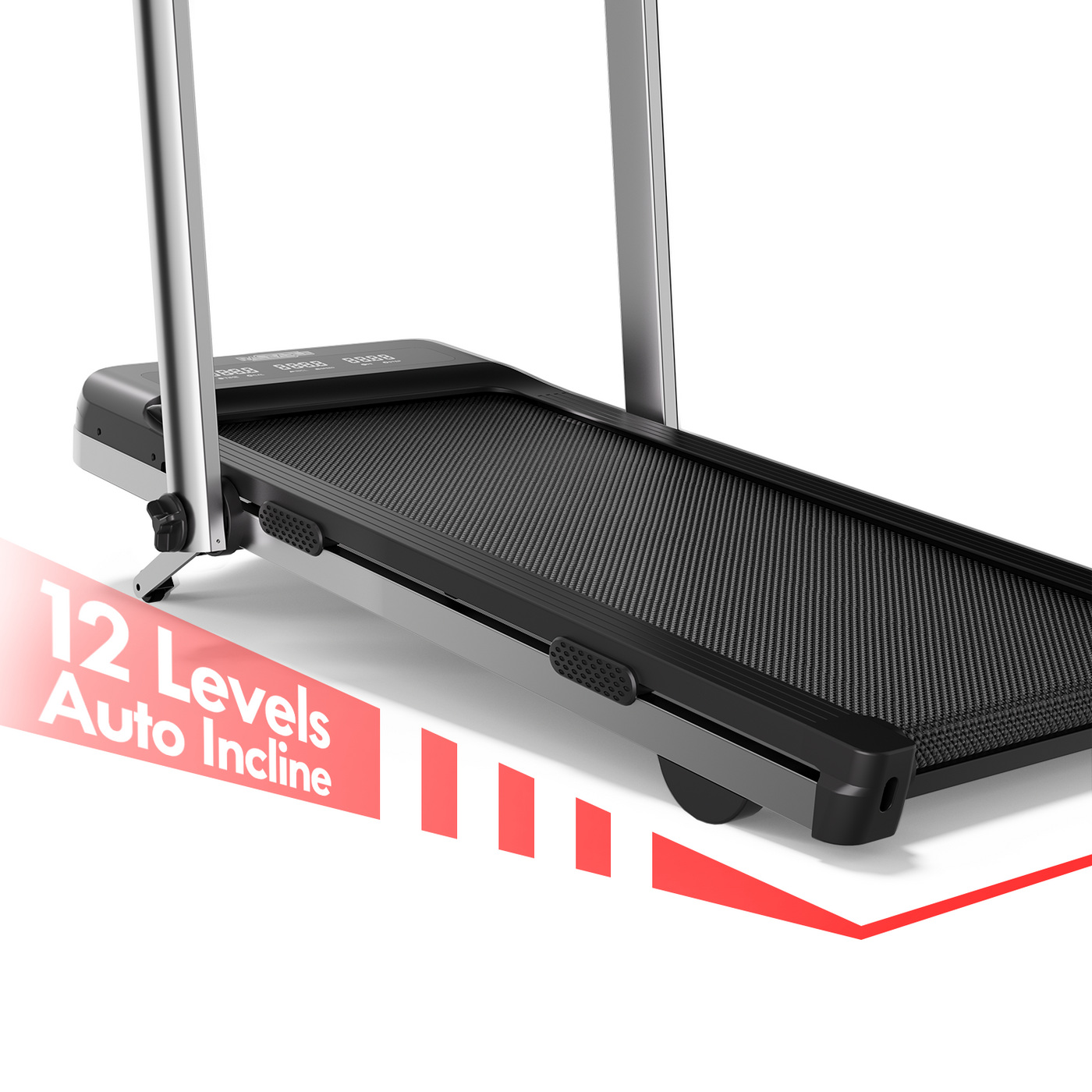 DeerRun Z10 Pro Smart 2 in 1 Foldable Treadmill with Remote Control, 1