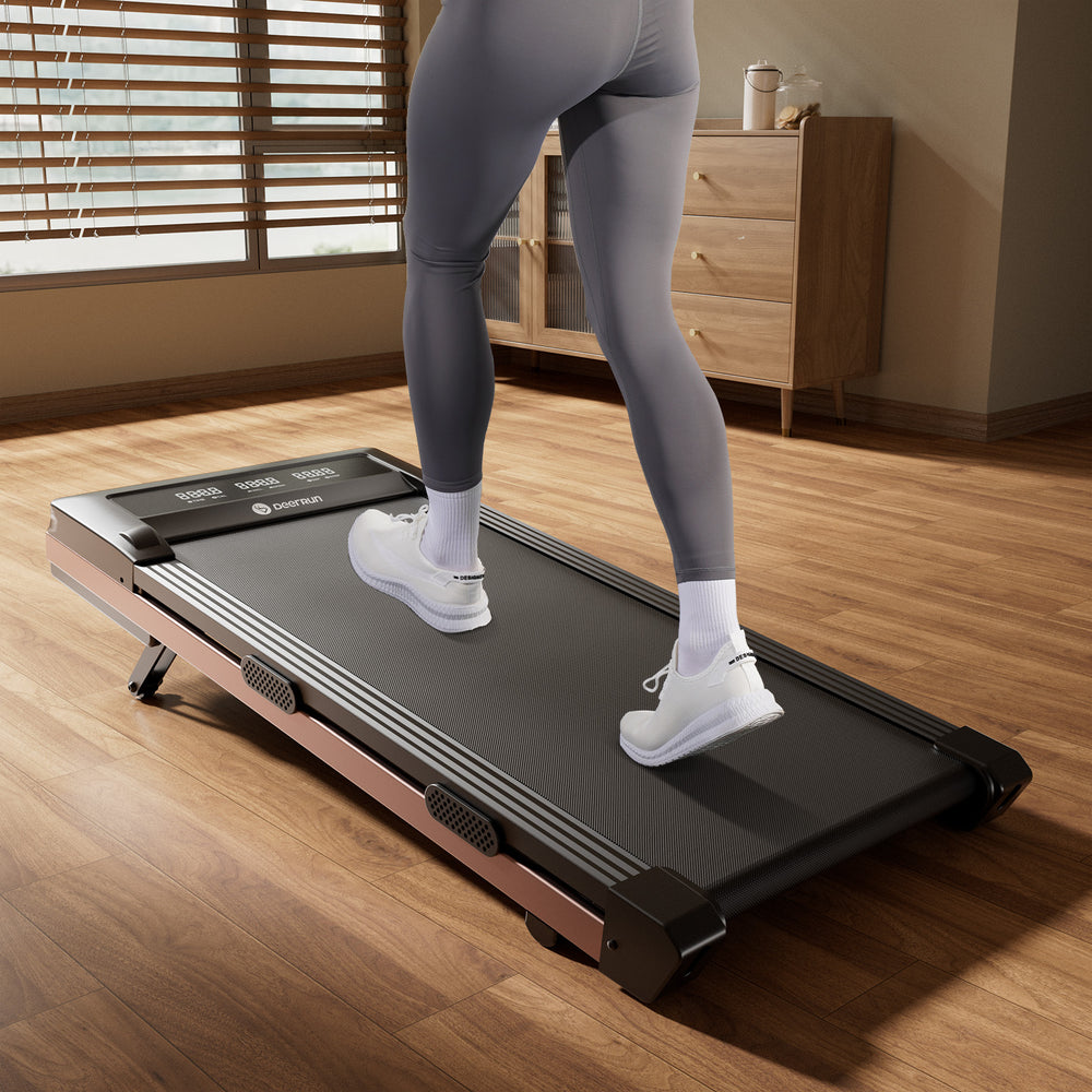 DeerRun Z10 12% Auto Incline Smart Walking Pad Treadmill with remote c