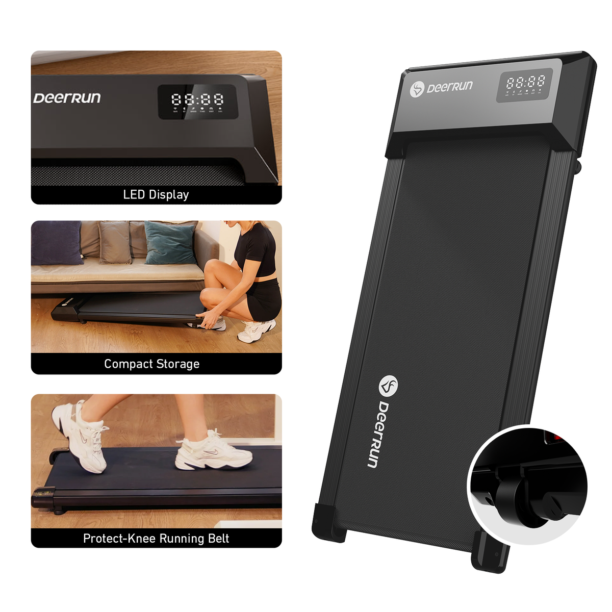 Q1 Urban Underdesk Treadmill - DeerRun