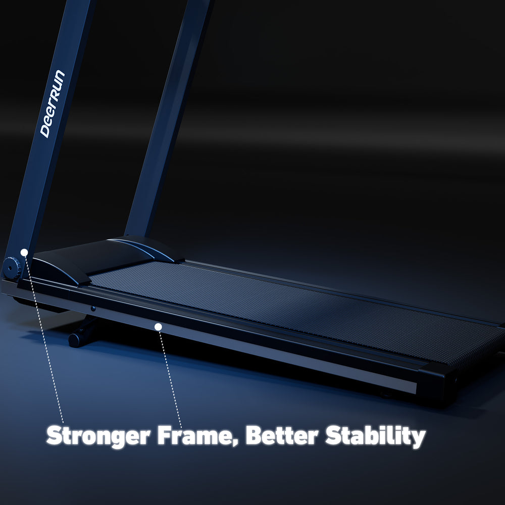 DeerRun All-New 2026 A1 Pro Move+ Smart Foldable Treadmill with 6% Inc