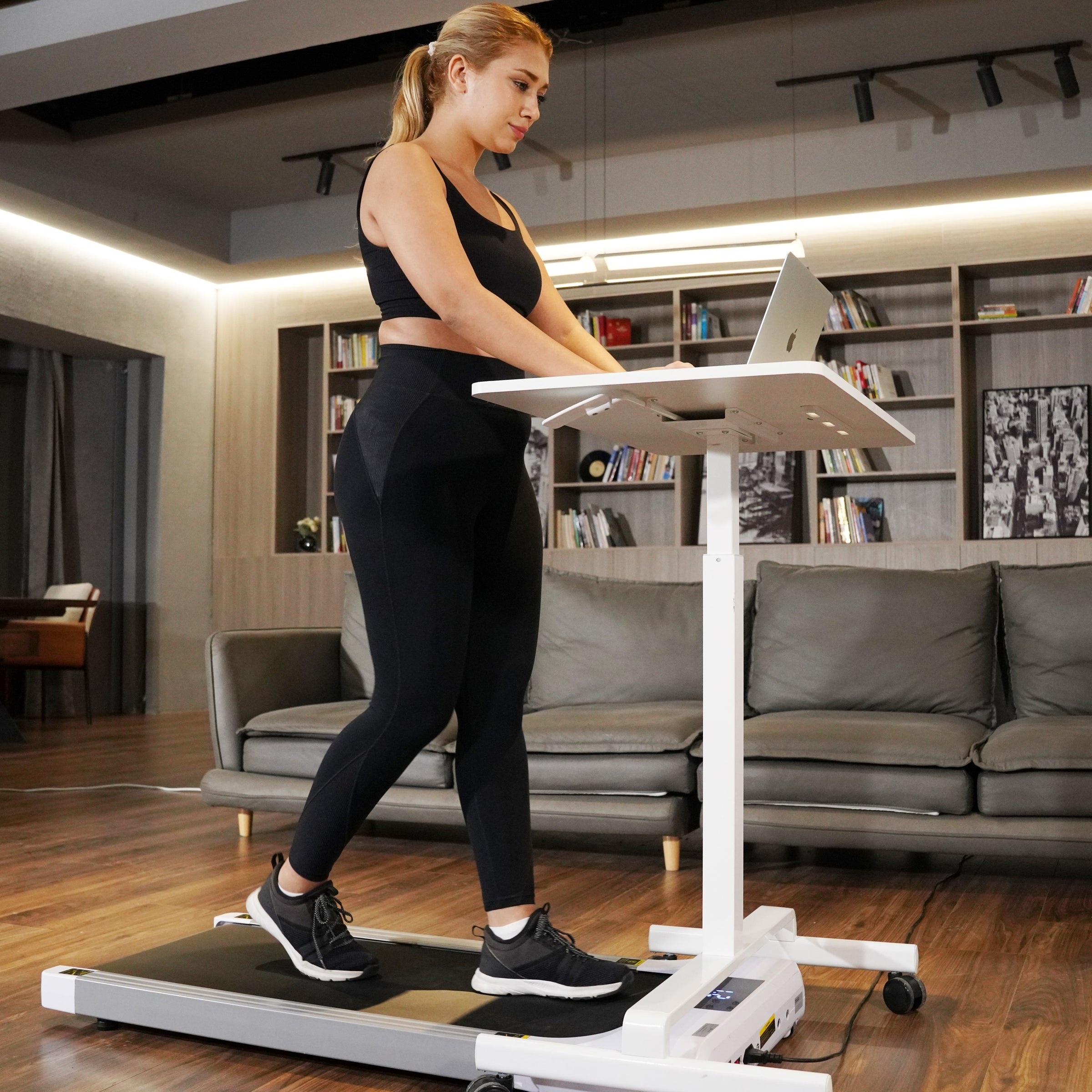 DeerRun Q1 Classic Pro Walking Pad 300Lbs Capacity & Longer Size with