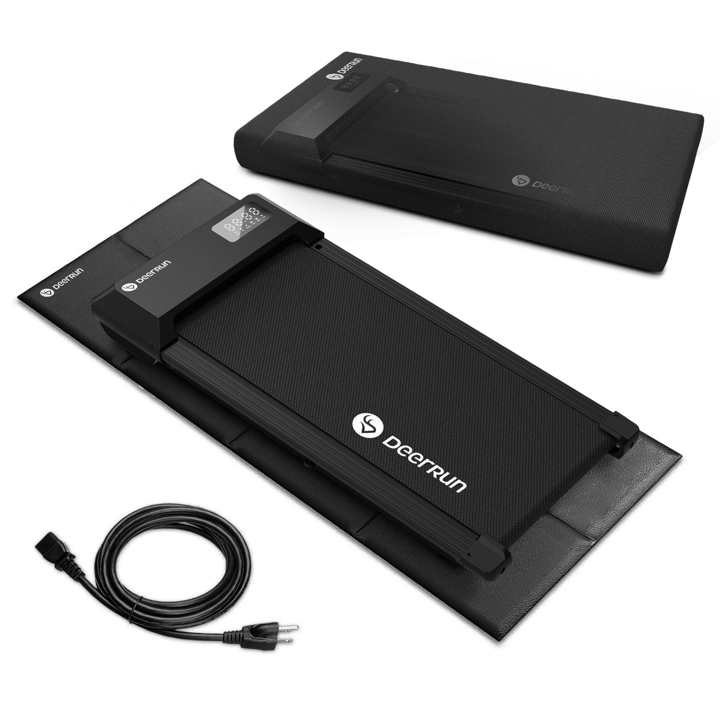 DeerRun® Essential Treadmill Accessories - Power Cord & Dust Cover & M